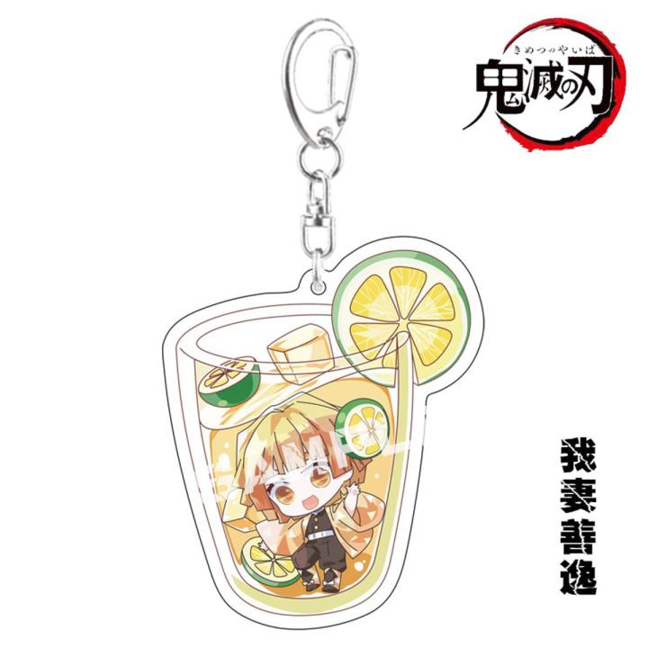 Demon Slayer: Kimetsu No Yaiba Acrylic Keychain Tanjiro Nezuko Tengen ...