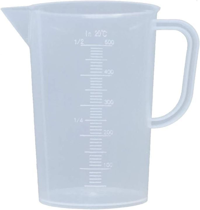 Measuring Jug Plastic Measure Cup 1000ml Cooking Barking Kitchen Lab ...