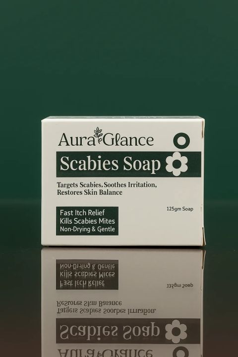 Aura Glance Scabies Soap | Best Anti-Scabies & Anti-Fungal Medicated ...