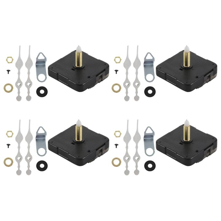 ZOROOM 4X Long Spindle Clock Mechanism Movement, 3/ 5 Inch Maximum Dial ...