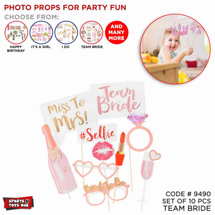 Photo Props_ For Party Fun Wedding Anniversary Birthday Bridal Shower ...