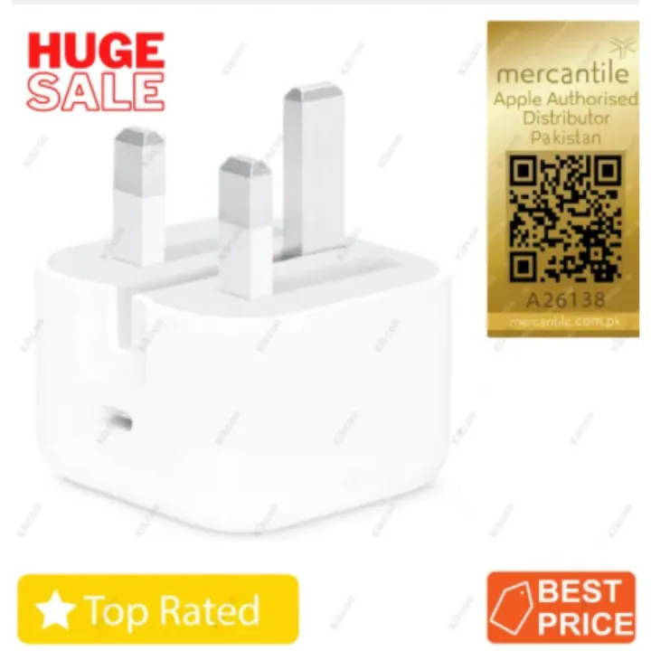 Original 20W PD Charger Type C Adapter - Plug Fast iPhone Charger Only ...