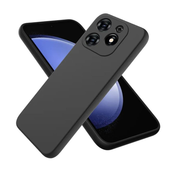 Tecno Spark 20/20C/Go 2024 Slim Soft Silicon Matte Phone Case | Daraz.pk