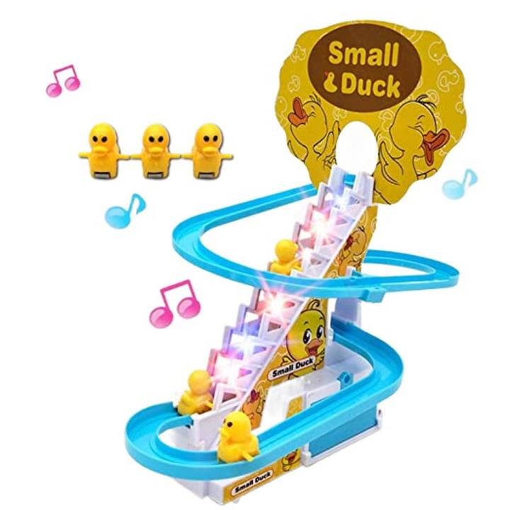 Cute Musical Duck Track Toy Battery Operated With Ducks For Kids and ...