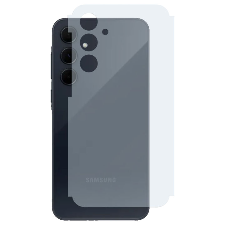 Samsung A55 Back Protector Carbon Fiber Matte Soft Skin Sheet For ...