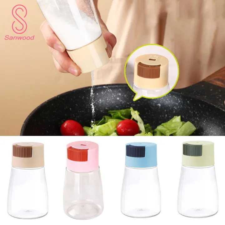 Dosage Control Seasoning Dispenser Easy Measure Salt Shaker Precise 0 ...