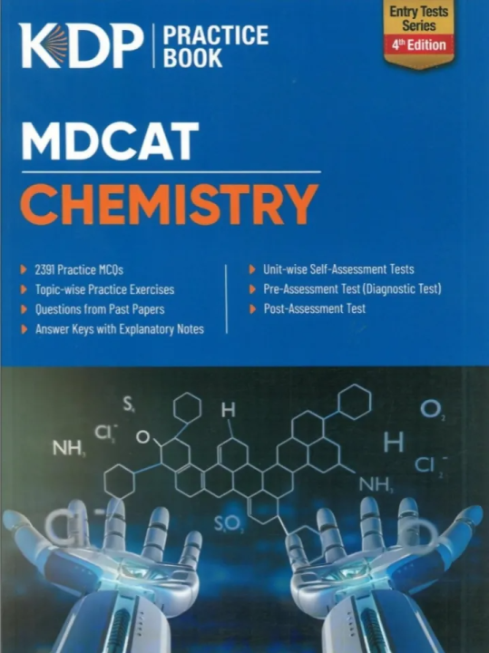 KDP MDCAT Chemistry Practice Book 4th Edition 2026 - Comprehensive ...