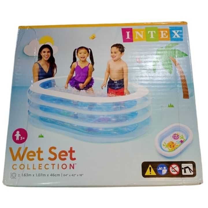intex wet set collection 64" x 42" x 15" Inches - Best Swimming Pool ...