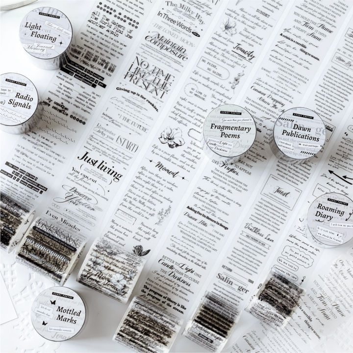 Panda Online 1 Roll Memory Chapter Series PET Masking Tapes Waterproof ...