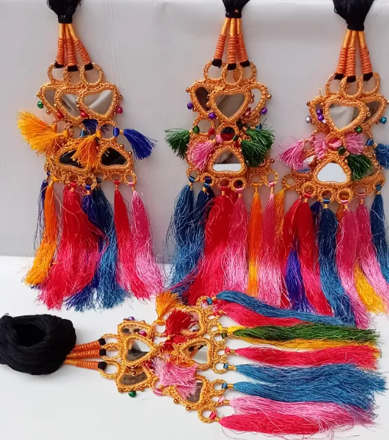 Traditional Punjabi Girls Paranda پراندہ Paranda for Girls and Women ...