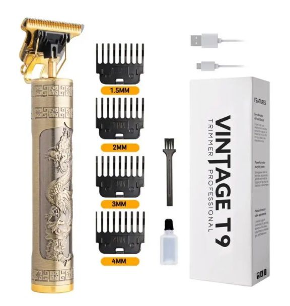 T9 Hair Clipper & Hair Trimmer Professional - Rechargeable Beard ...