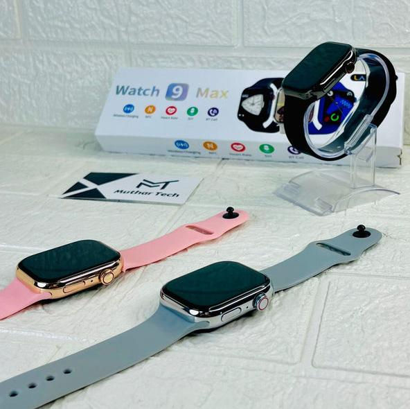 Watch 9 Max Smartwatch - Series 9 with Full Edge Display, NFC, and ...