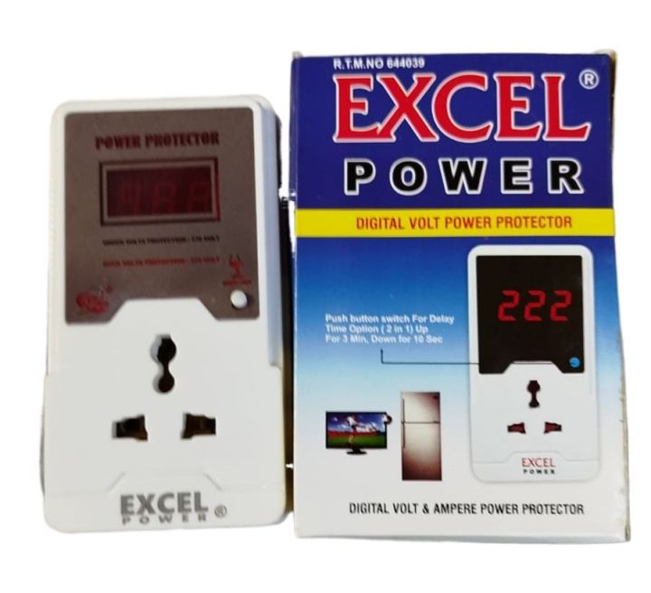 Excel Dual Automatic Digital Power Protection , Over & Under Voltage ...