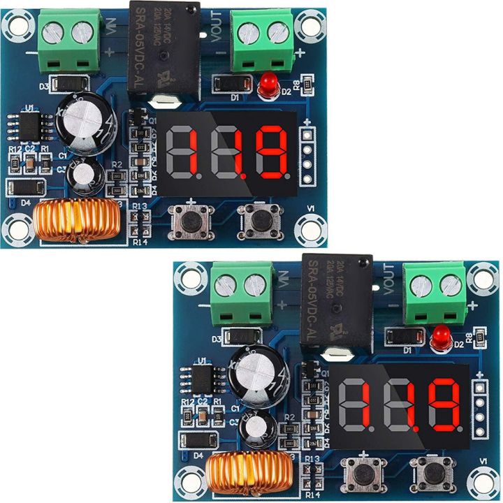 2Pieces 12V-36V Voltage Protection Module over Discharge Protection ...