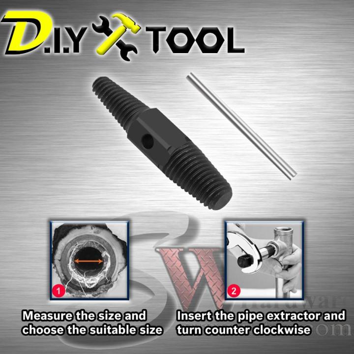 Pipe Extractor Drilling with broken wire drill corresponding broken ...