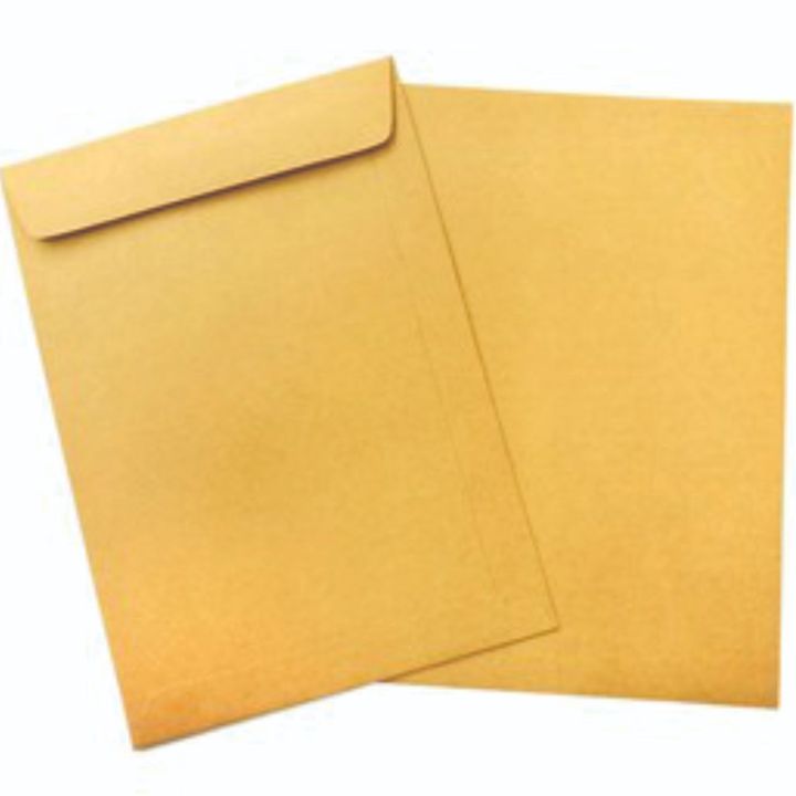 Golden Craft Envelop For Office Mail- A4 Craft Paper Envelop ...