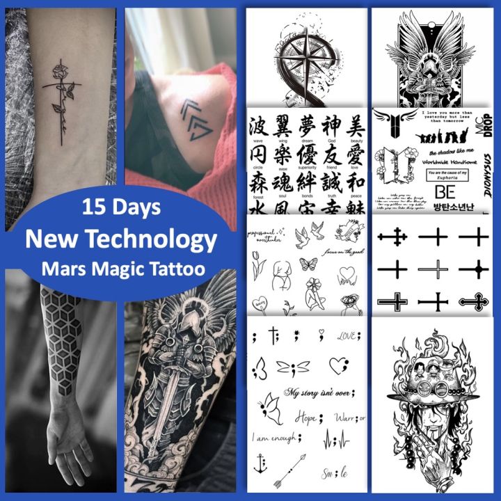 Mars Tattoo New Technology Magic Long Lasting 2 Weeks Semi Permanent