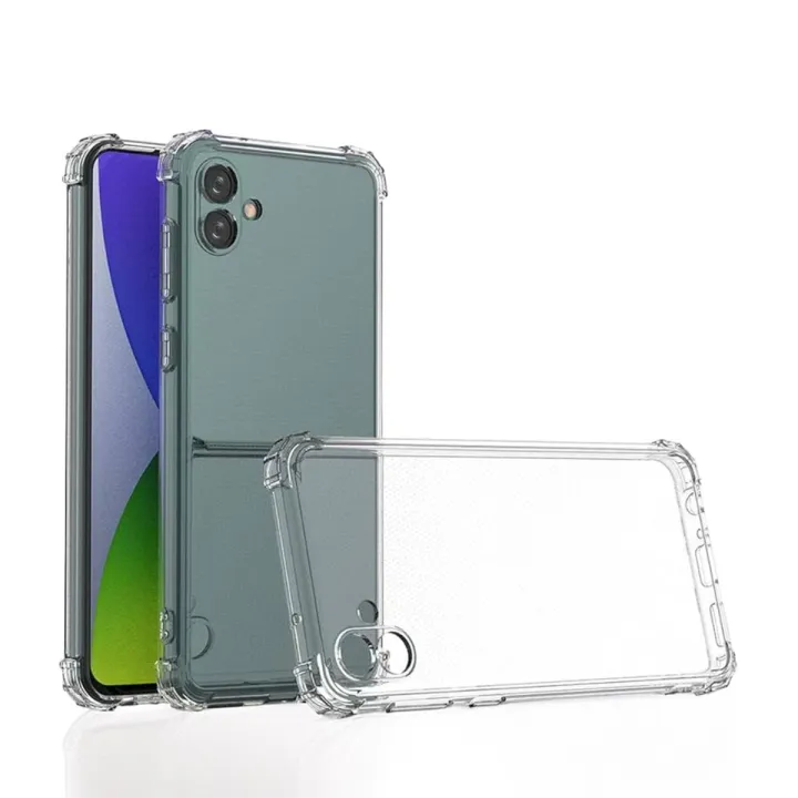 Samsung A05 Transparent Soft Back Cover Crystal Clear Flexible TPU Case ...