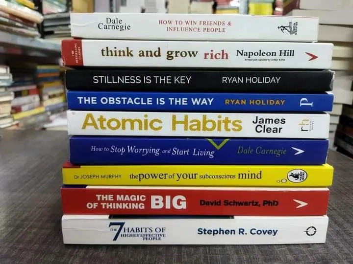 Motivational Books Self Help Books SET of 9 books | Daraz.pk