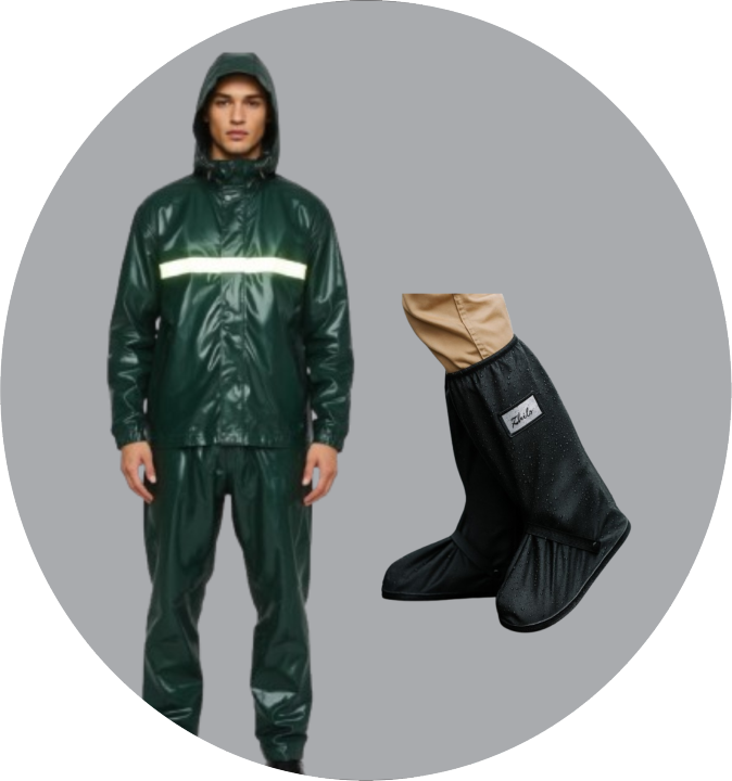 RainGuard Pro Ultimate Weather Protection Set – Reflective All-Weather ...