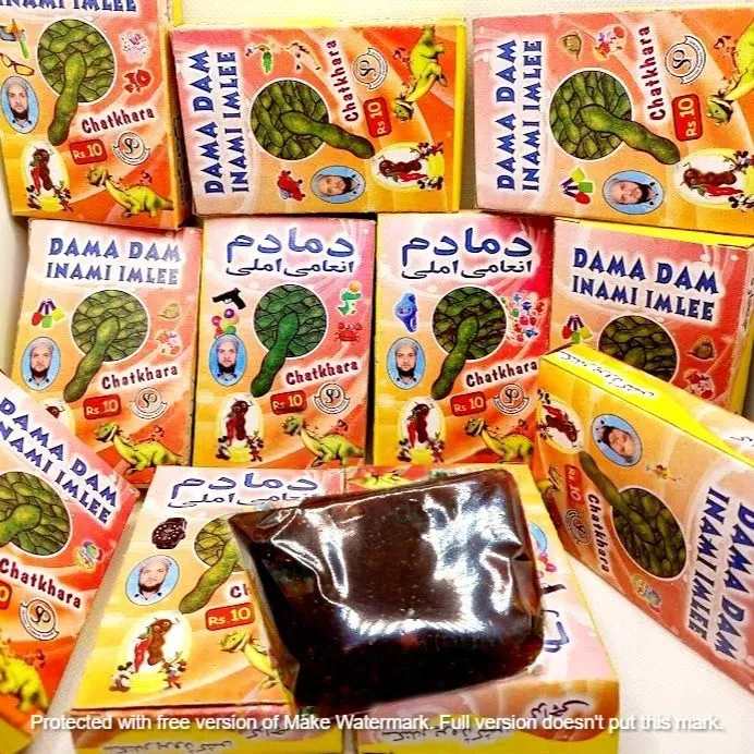 Dama Dam Imli / Pack of 24 / Sweet and Sour Imli Damadum / Damadam Imli ...