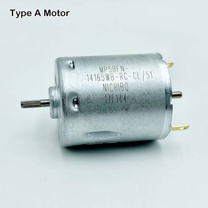 Rs-365sh Motor Dc 6v-24v 11000rpm High Speed Dual Shaft Carbon Brush ...