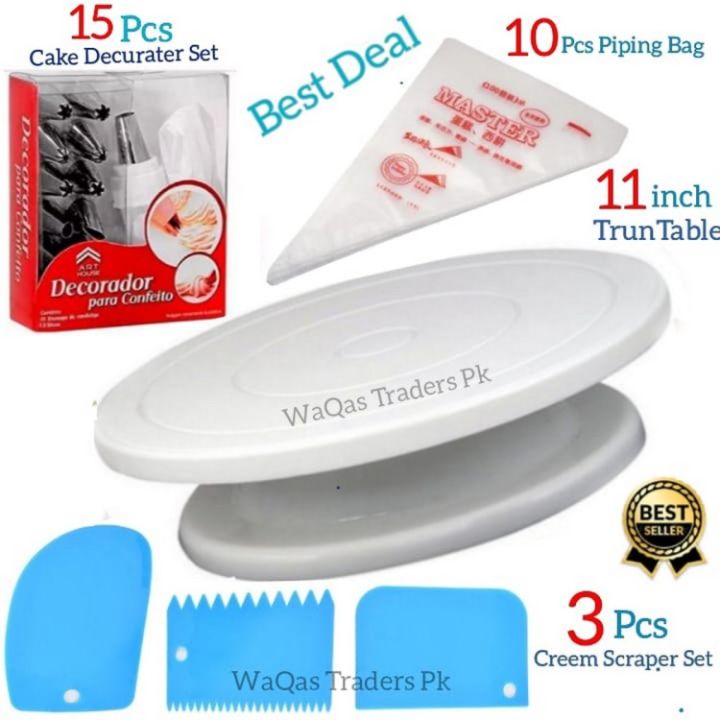 Cake Combo of Cake Tools & Accessories Pack Cake Making Supplies ...