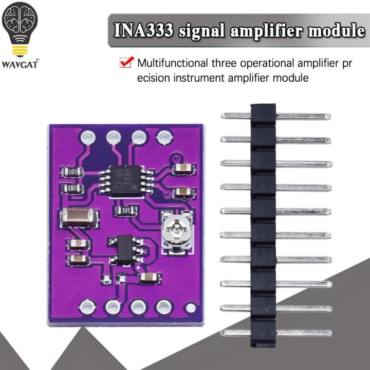 INA333 Human Micro Multifunctional Three Op Amp Precision Instrumentation Amplifier Module ...