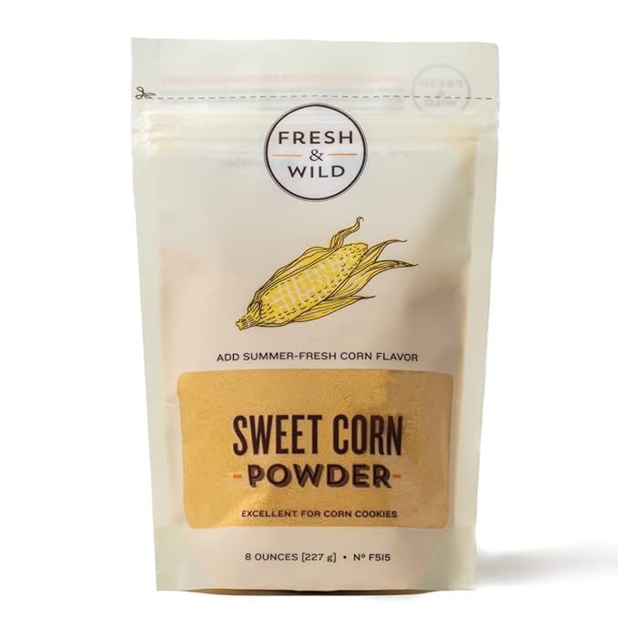 Fresh & Wild | Sweet Corn Powder | Milled Dried Sweet Corn Flour ...