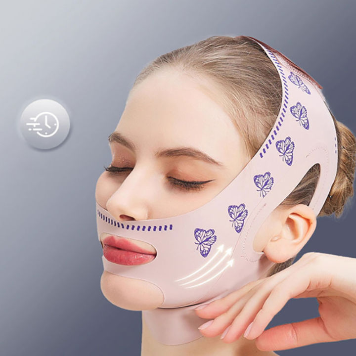 Double Layer Chin Up Mask V Line Shaping Face Masks Face Sculpting ...