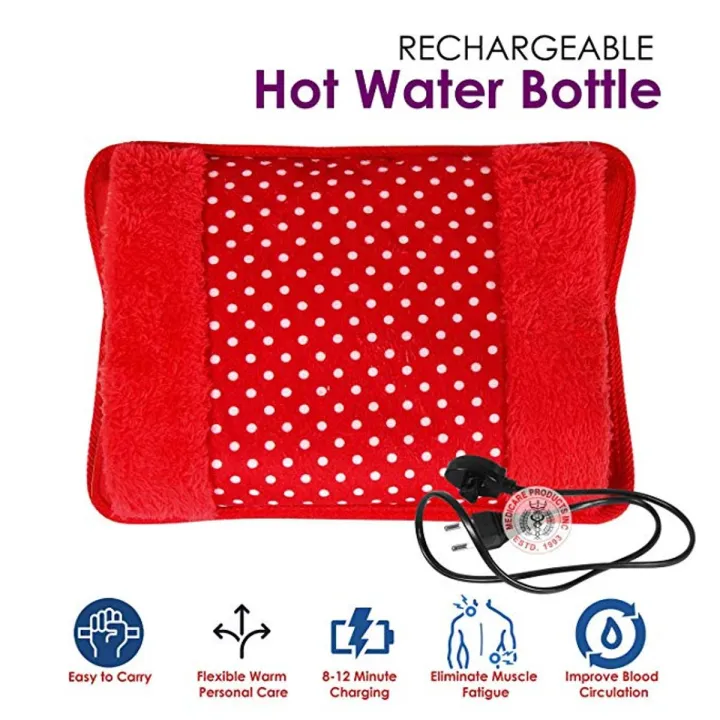 Electric Heating Water Pad Back and knee pain Relief. A heat pouch for ...