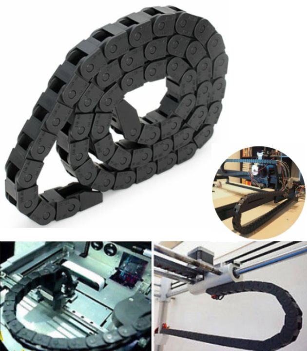 Towline Cable Drag Chain 10x10 1Meter for 3D CNC | Daraz.pk