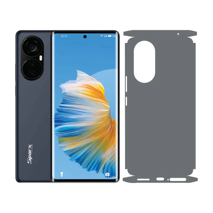 Sparx Edge 20 Pro Back Paper 0012 SILVER Sheet Anti-stain Lamination ...