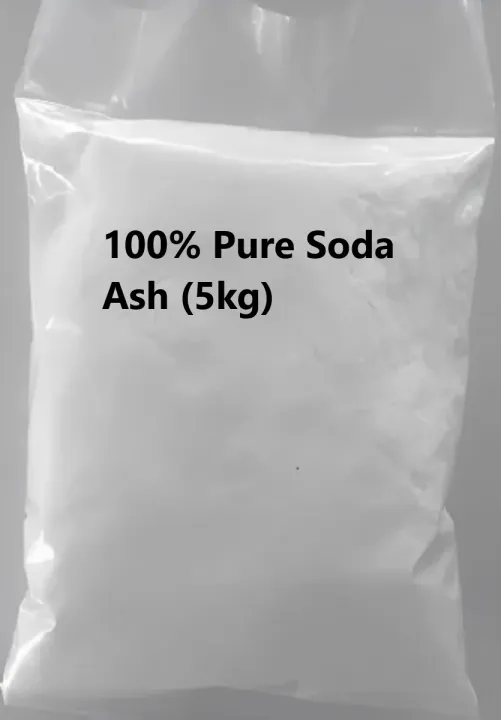Soda Ash 5KG 100% pure (Cement Wala Soda) - Washing Soda - For Laundry ...