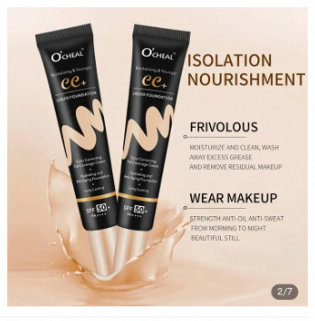 Ocheal 30g BB/CC sunscreen Cream SPF 50/PA+++ Facial Liquid Foundation ...
