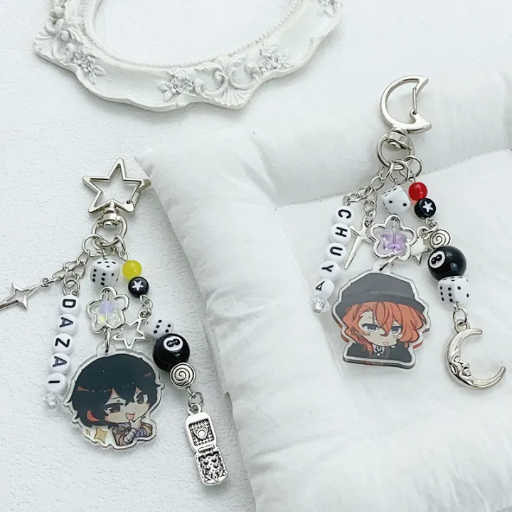 Anime Cartoon Mascot Keychain Pendant Backpack Decorations Accessories ...