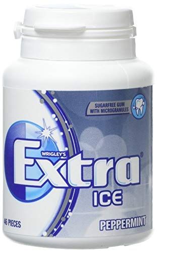 Extra Ice Peppermint Sugar Free Chewing Gum 46 Pieces 64gm | Daraz.pk