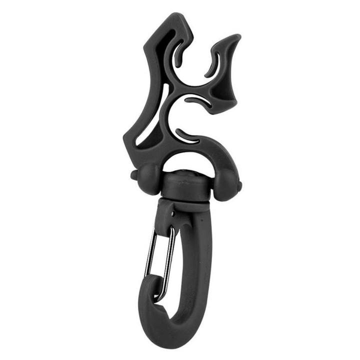 Scuba Diving Hose Regulator Double BCD Holder Clip Retainer Buckle Hook ...