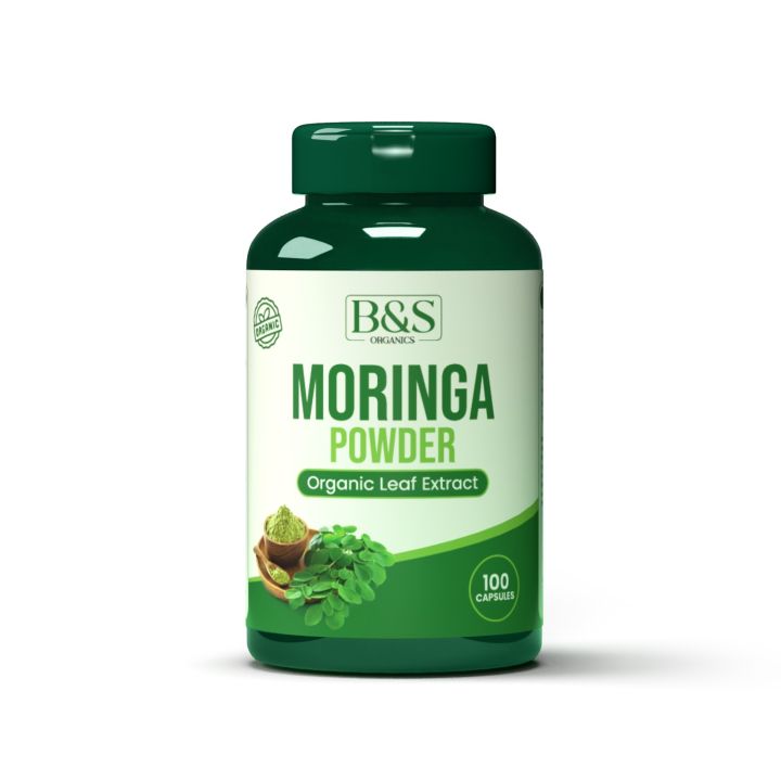 Moringa Capsules Organic Moringa Pills Capsules 500mg | Daraz.pk