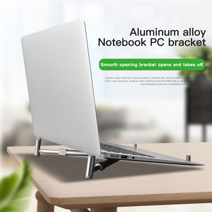 Ecocc Laptop Stand Aluminum Alloy Foldable Telescopic Stand For ...