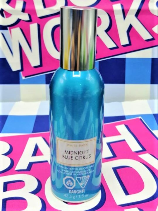 Bath & Body Works White Barn Midnight Blue Citrus Concentrated Room ...