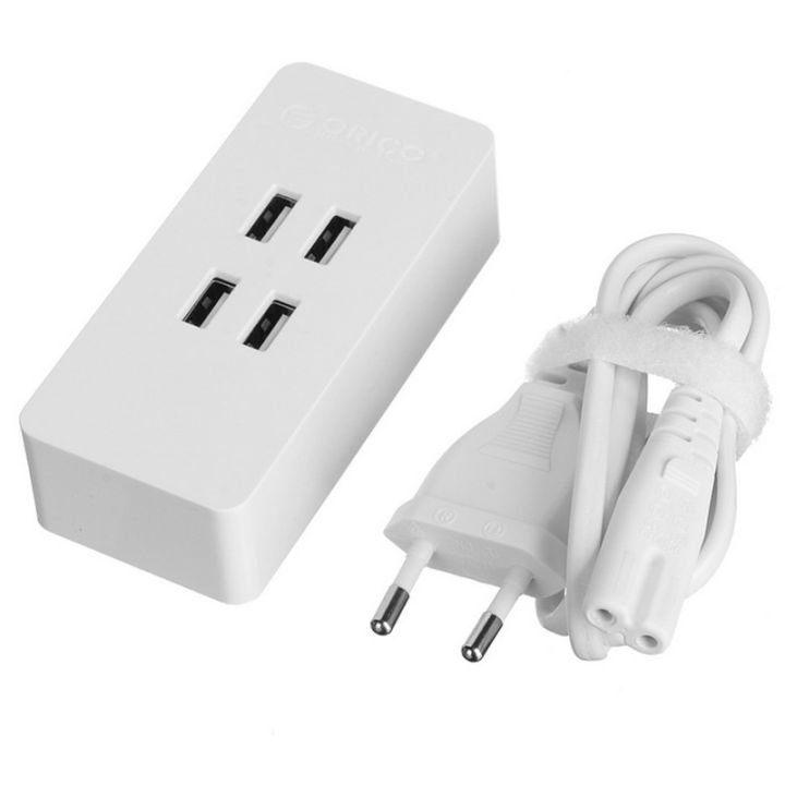 Orico 4-Port USB Desktop Charger | 20W 4A Smart Output | Multi-Device ...