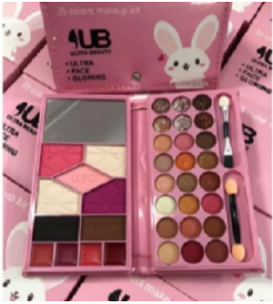 UB Face Glowing Kit - 35 Colors Eye Shadow Wallet Makeup Kit | All In ...