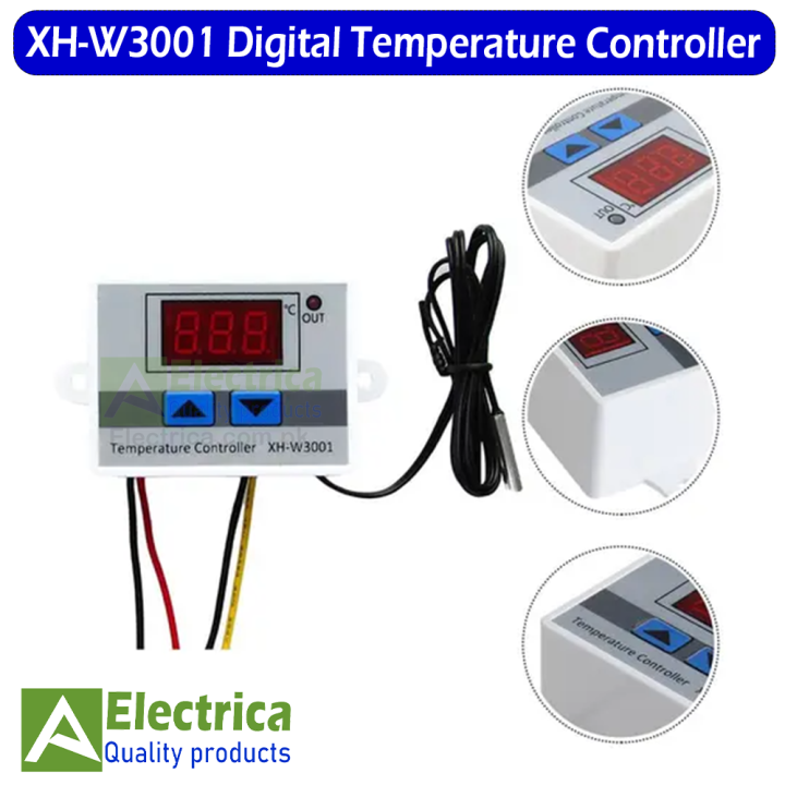 XH-W3001 220V 1500W Temperature Controller for DIY Egg Incubator ...