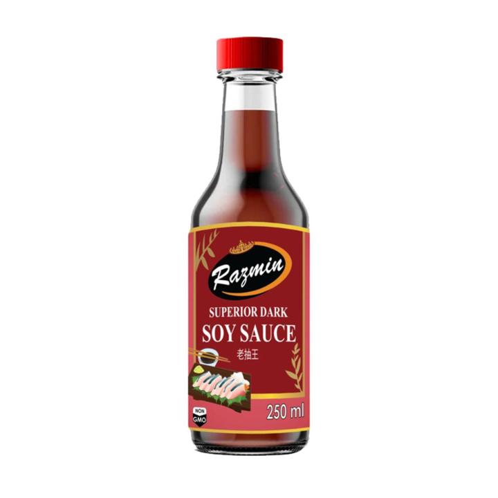 Razmin Dark Soy Sauce 250ml | Daraz.pk