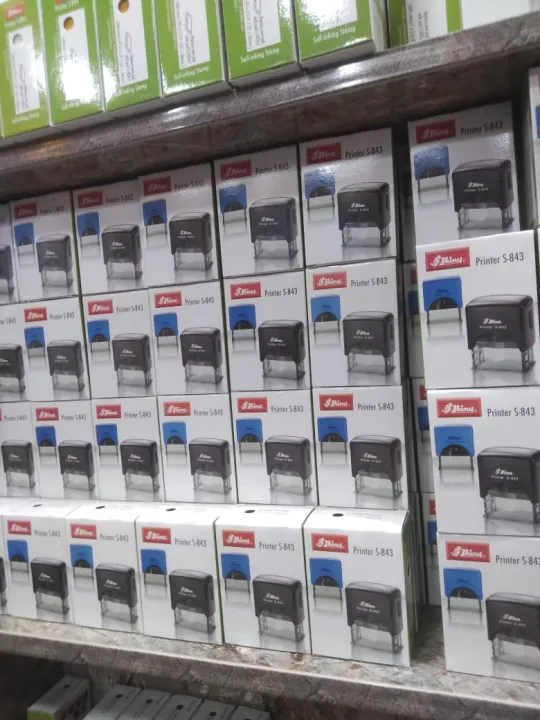 Shiny Printy Stamp S-843 With 3mm Date Plate Size 41x24mm | Daraz.pk