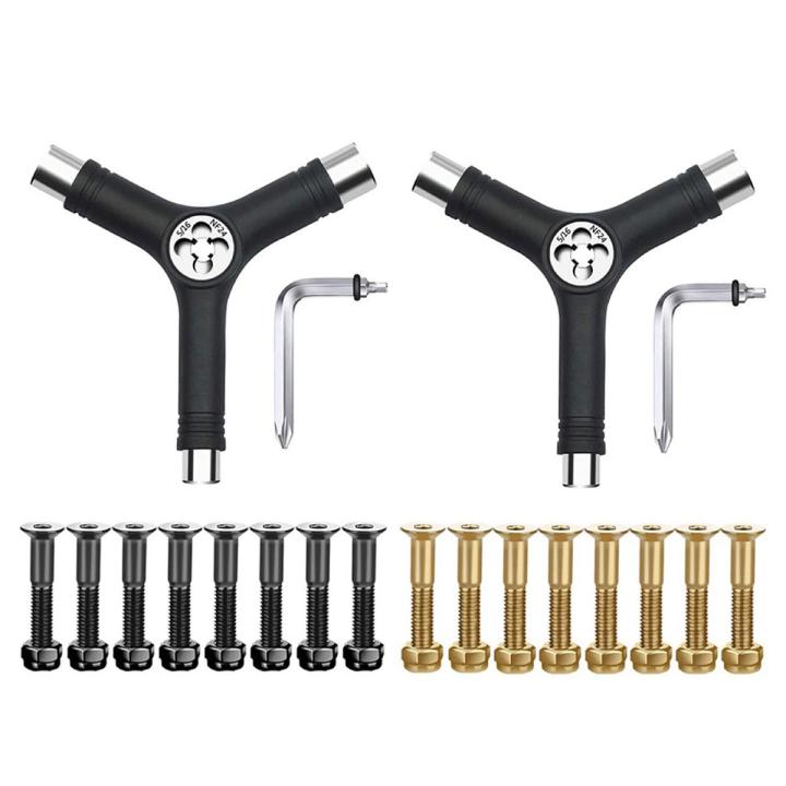 Skateboard Tools Y Type Skateboard Skate Scooter Mini Wrench Assemble ...