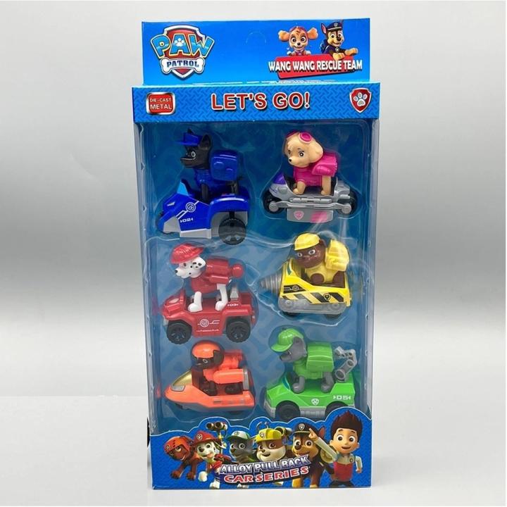 Paw Patrol Dogs Rescue Set Puppy Patrol Toys Cars Patrulla Canina Ryder ...