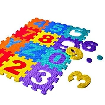 ABC Toy Block Mat Alphabets and Numbers Early Learning Toy Play Foam ...