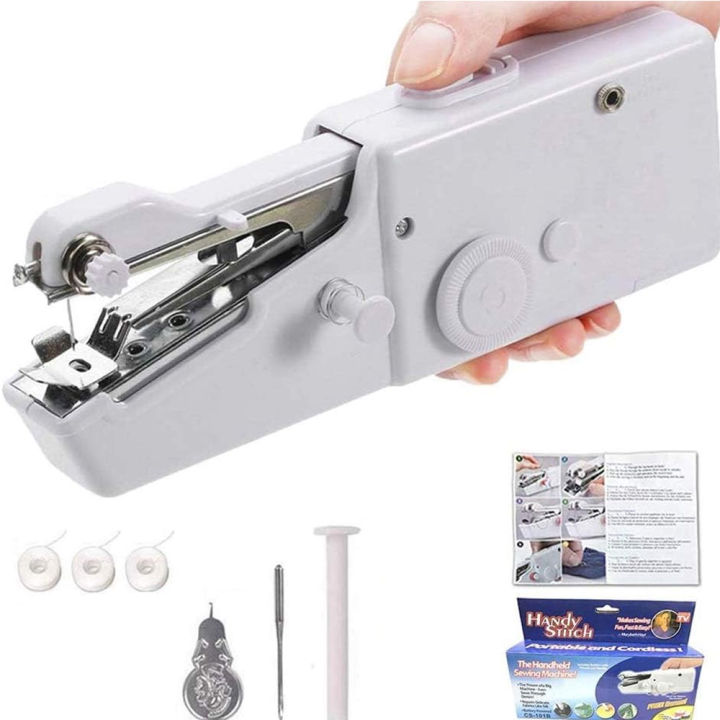 Handheld Sewing Machine, Portable Mini Small Stapler Hand Sewing ...